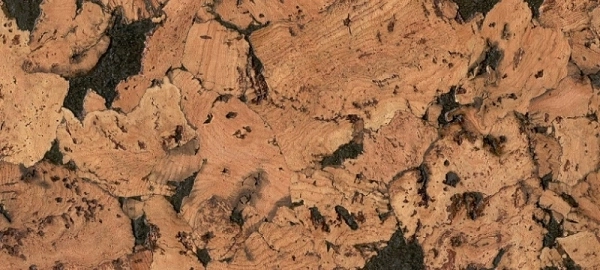 Corcho decorativo para paredes y techos - La Sureda Cork